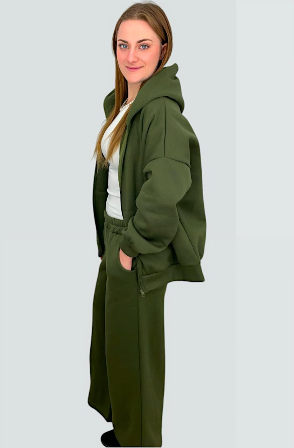 Sweat à capuche avec jogging